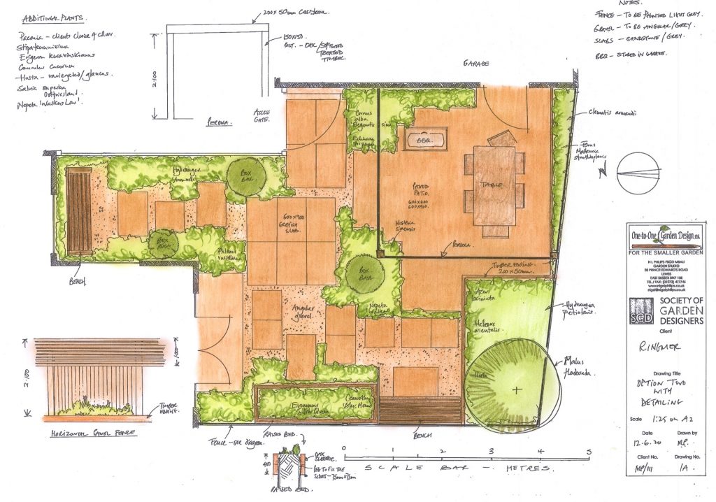 Housing estate garden - Ringmer - Nigel L Philips Garden Design